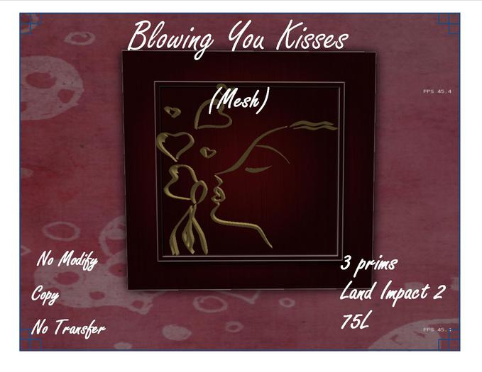 Second Life Marketplace Blowing You Kisses