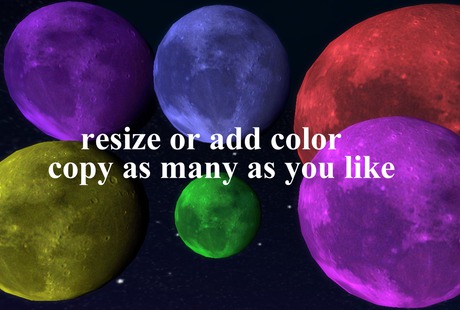 Second Life Marketplace - Moon Prim for your land