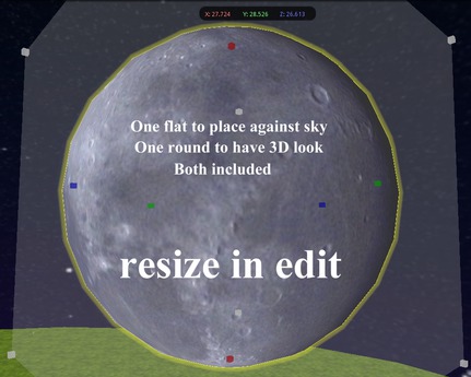 Second Life Marketplace - Moon Prim for your land