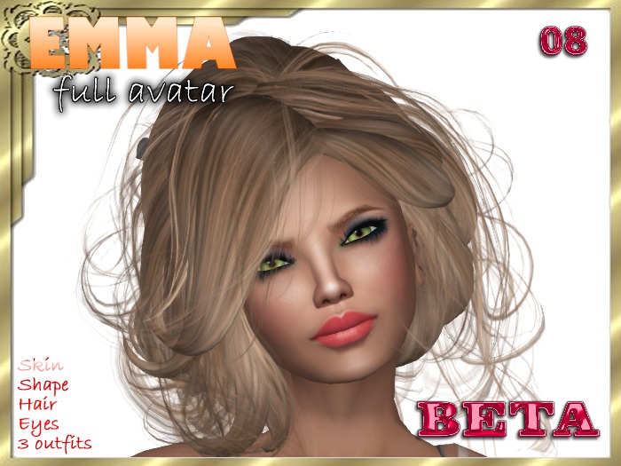 Second Life Marketplace - EMMA 08 female avatar