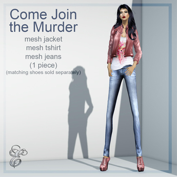 Second Life Marketplace - Entice - Come Join the Murder - Pink