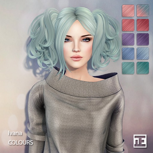 Second Life Marketplace - TRUTH HAIR Ivana (Mesh Hair) - colours
