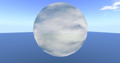 Second Life Marketplace - Set of 3 Sky Planets, Skybox Dome