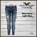 Second Life Marketplace - ::FAC:: Riley Jeans Light Blue