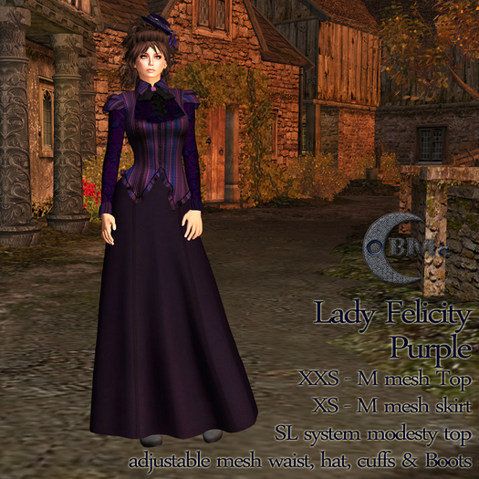 Second Life Marketplace - BMe Lady Felicity ~ Purple