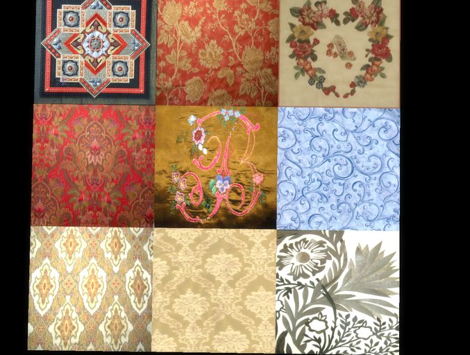 Second Life Marketplace - 9 victorian fabric textures