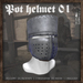 Second Life Marketplace - {RA} Pot helmet 01 (rez) v1.0