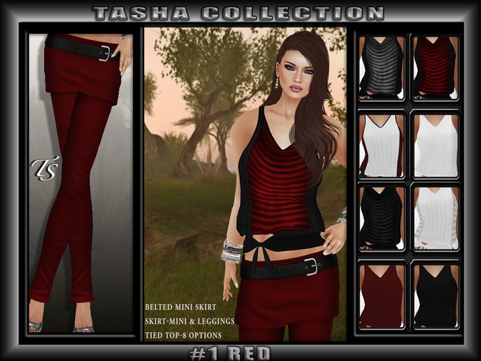 Second Life Marketplace - TS-Tasha-V1-Red