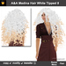 Second Life Marketplace - A&A Medina Hair White Tipped Color 8. Curly ...