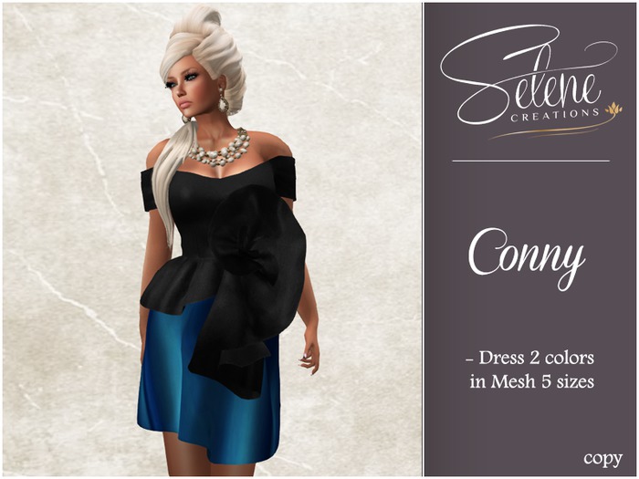 Second Life Marketplace - [Selene Creations] Conny Blue