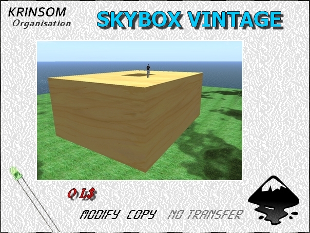 Second Life Marketplace - [ K.0 ] SKYBOX VINTAGE FREE