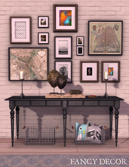 Second Life Marketplace - Fancy Decor: Large Frame Group