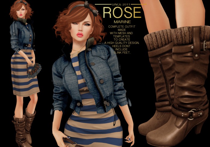 Second Life Marketplace - (FEMALE COMPLETE OUTFIT) A NEW BEGINING