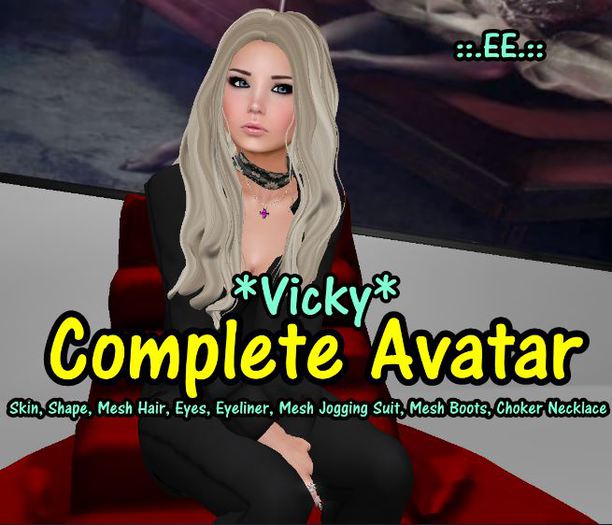 Second Life Marketplace Ee Complete Avatar Vicky