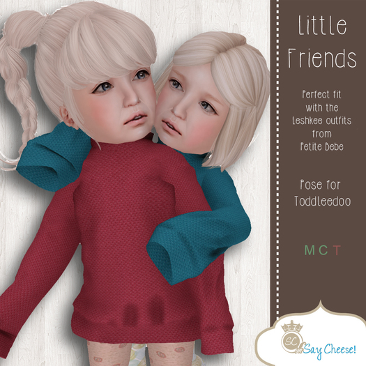 Second Life Marketplace - [SC] Say Cheese - Little Friends