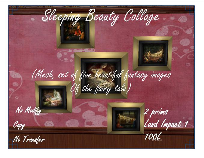 Second Life Marketplace - Sleeping Beauty Collage