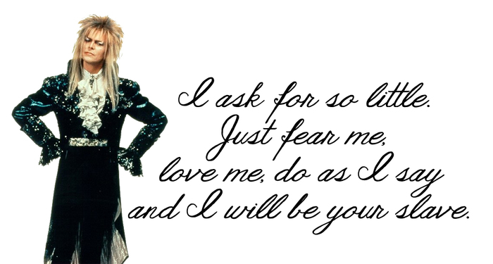 Second Life Marketplace - *Daemotie Decal* ~Jareth the Goblin King ...