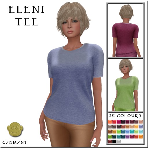 Second Life Marketplace - BM Eleni 15 Tee