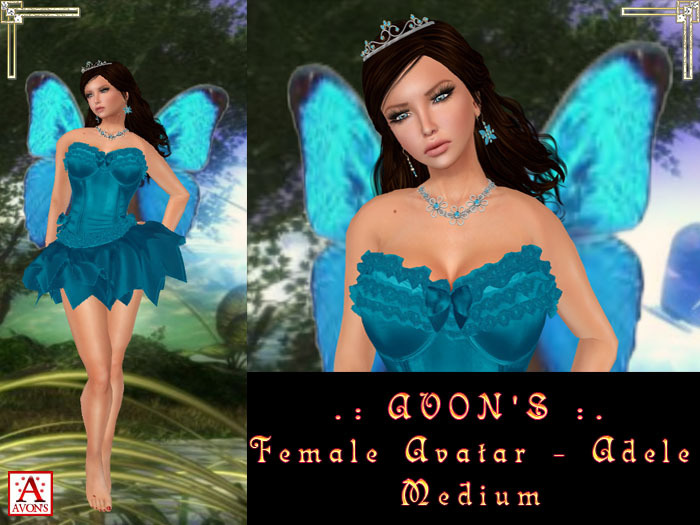 Second Life Marketplace - .: AVON'S :. Female Avatar - Adele - Medium