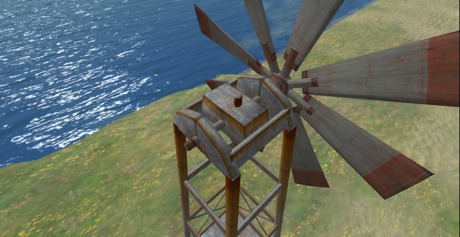 Second Life Marketplace - Windmill, Slow Rotation Script, Windmühle ...