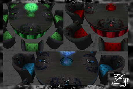 Second Life Marketplace - Zyn ~ Drow Council Table