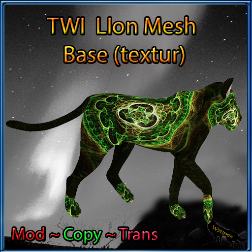 Second Life Marketplace Twi Lion Base 05 Applier Kit