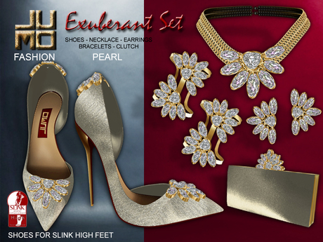 Second Life Marketplace - .:JUMO:. Exuberant Set * Pearl