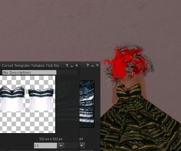 Second Life Marketplace - *HB* Vintage Dress Creator Kit TGA Files ...