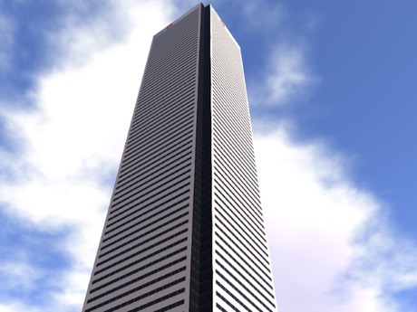 Second Life Marketplace - First Canadian Place - 355 meters tall!