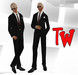 Second Life Marketplace - TW>Elegant mans suit in black with red tie