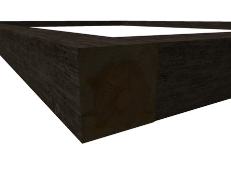 Second Life Marketplace - Quality mesh 12.6x8.6 m wood beam frame ...