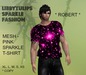 Second Life Marketplace - * Robert * Pink Sparkle T-Shirt - Mesh