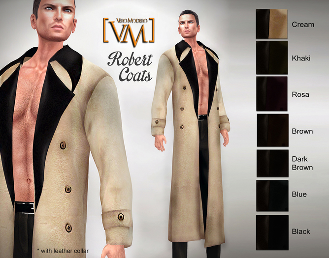 Second Life Marketplace - [VM] VERO MODERO / Robert Coats Khaki