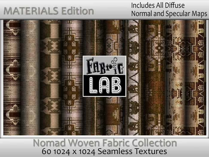 Second Life Marketplace - Materials Edition - Fabric Lab ME Nomad ...