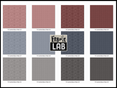 Second Life Marketplace - Fabric Lab Caroline Basics Seamless Texture Collection