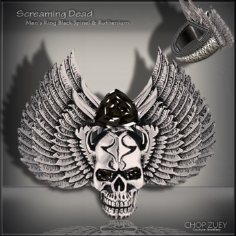 Second Life Marketplace - Screaming Dead Men's Ring by Chop Zuey ...