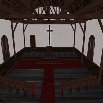 Second Life Marketplace - ::: WDE::: Crate: Two Pines Chapel