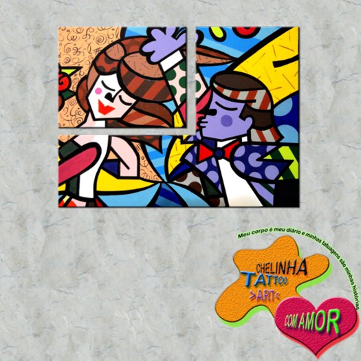Second Life Marketplace - Romero Britto painting III
