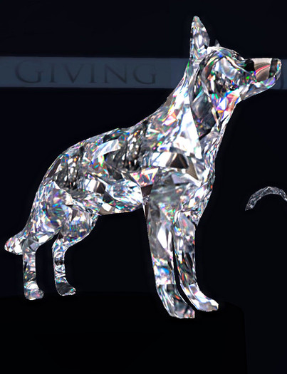 Second Life Marketplace - 3D MESH CRYSTAL DOG