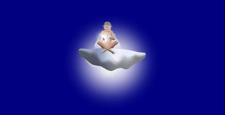 Second Life Marketplace - Cloud You Wear to Float And Glowing Cross To Hold