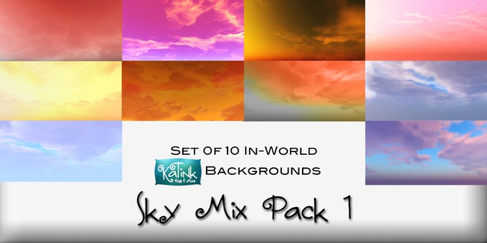 Second Life Marketplace - KaTink - Sky Mix Pack 1