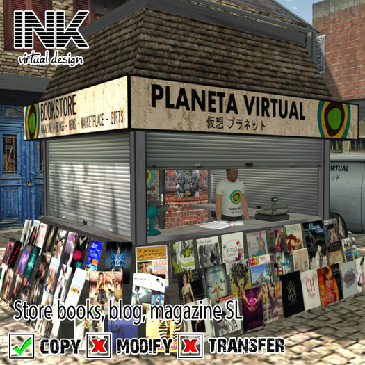 Second Life Marketplace - Kiosco Planeta Virtual - INK