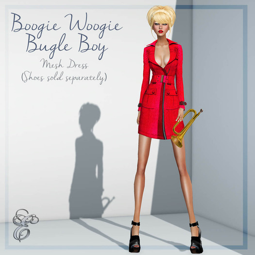 Second Life Marketplace - Entice - Boogie Woogie Bugle Boy - Red