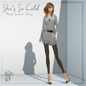 Second Life Marketplace - Entice - She's So Cold - Silver
