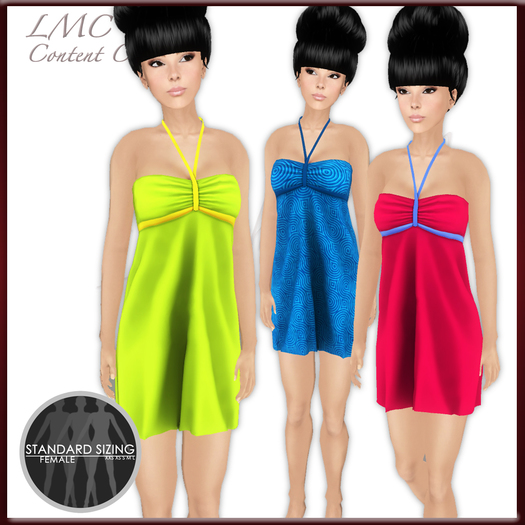Second Life Marketplace - DEMO - LMC Mesh Templates - Neckholder II ...