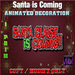 Second Life Marketplace - BBD - Animated Santa Clause is Coming sign!