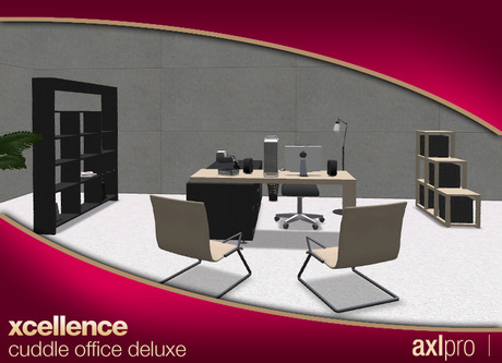 Second Life Marketplace - AXL pro box - Xcellence Cuddle Office Excelsior