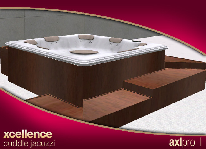 Second Life Marketplace - AXL pro box - Xcellence Cuddle Jacuzzi