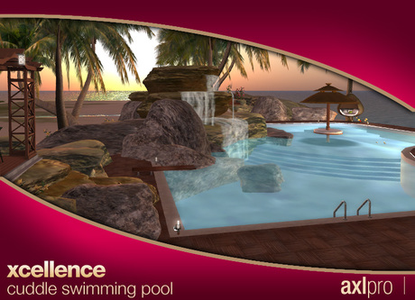 Second Life Marketplace - AXL pro box - Xcellence Cuddle Swimming Pool