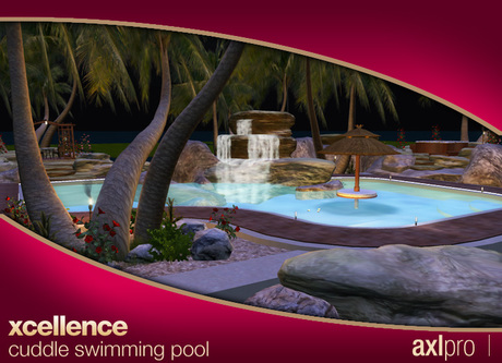 Second Life Marketplace - AXL pro box - Xcellence Cuddle Swimming Pool